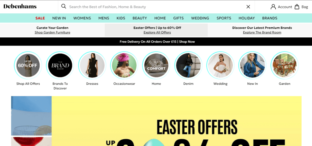 Debenhams Discount Code 20% Off - July 2025